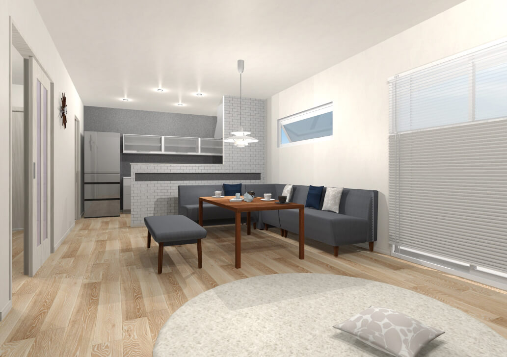 18畳LDK｜ソファダイニングで広くつかう｜部屋まるごとインテリアコーディネート例 vol.42 | インテリア発見ブログ